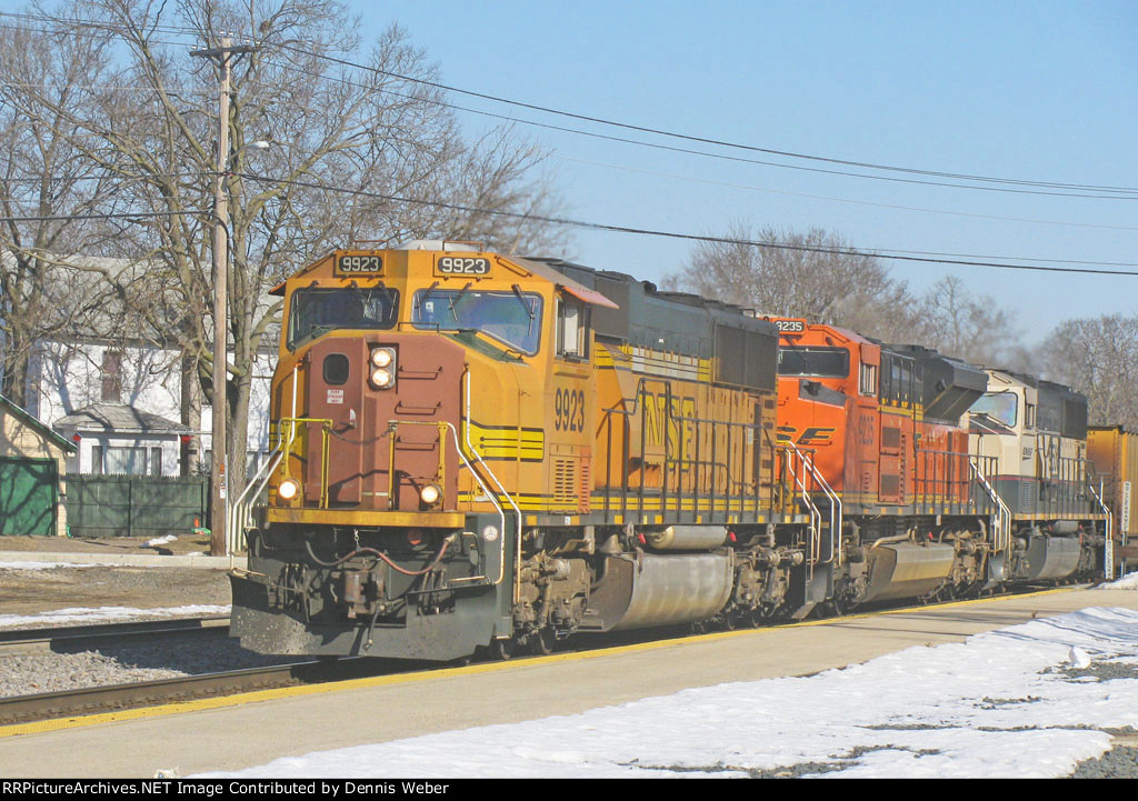 BNSF 9923, CP's Tomah Sub.